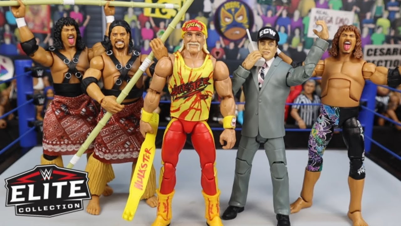WWE Mattel Legends 18 Full Set Review - YouTube
