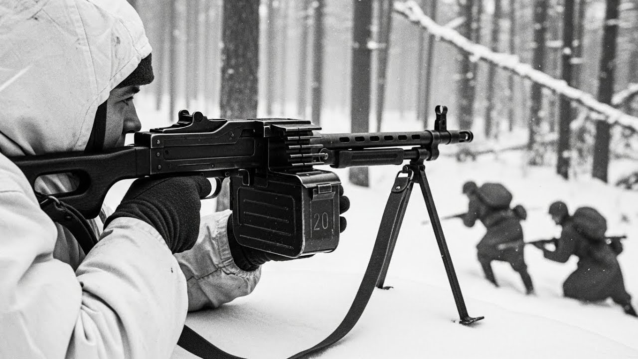 Miksi Lahti-Saloranta M/26 -konekivääri pelotti neuvostosotilaita ...