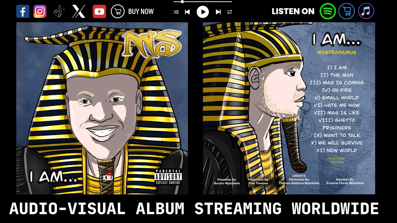 I Am...(Audio-Visual Album) by @masmastradamus - YouTube