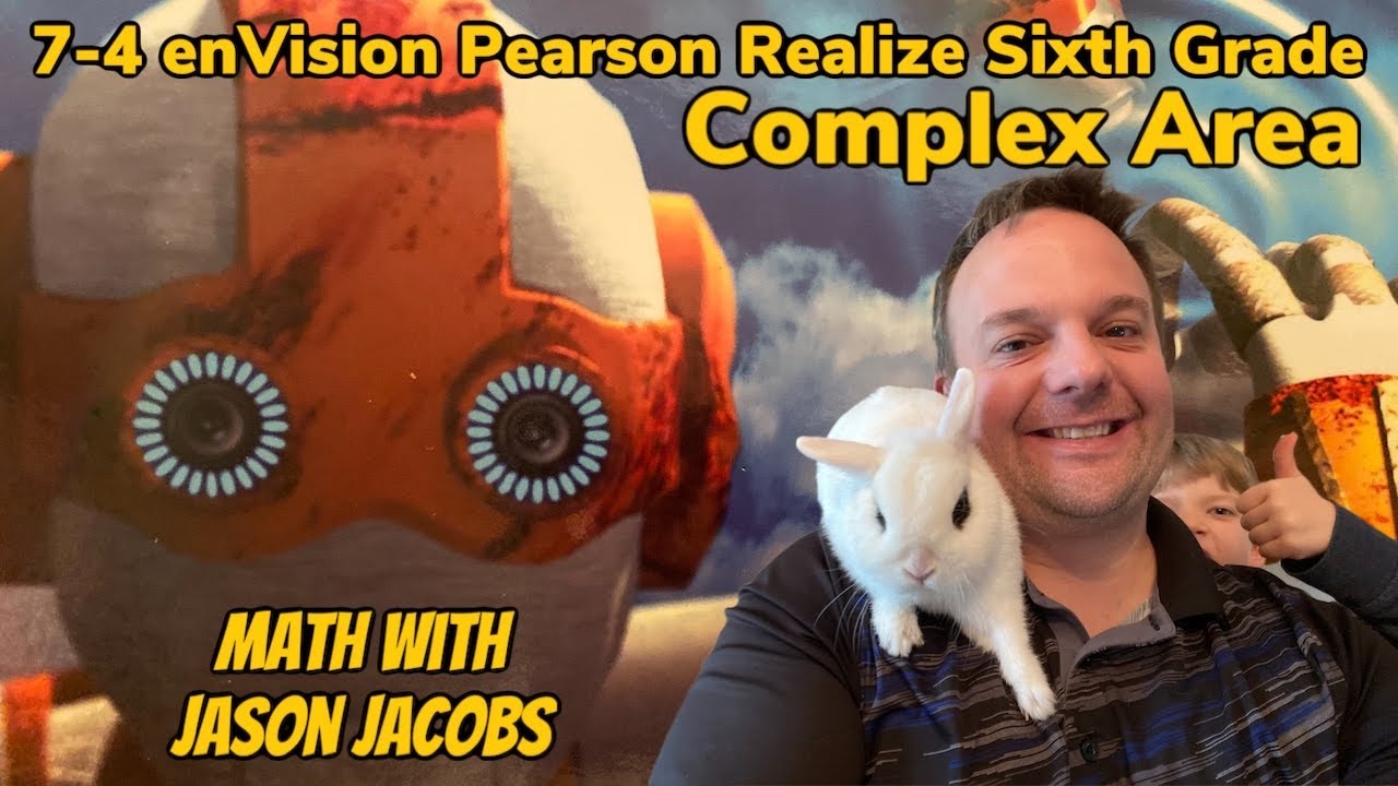 Complex Area of Polygons 7-4 enVision Grade 6 Pearson Realize - YouTube
