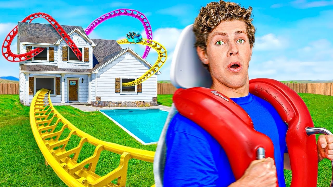 I Built a Theme Park In My House! - videoblogs.com