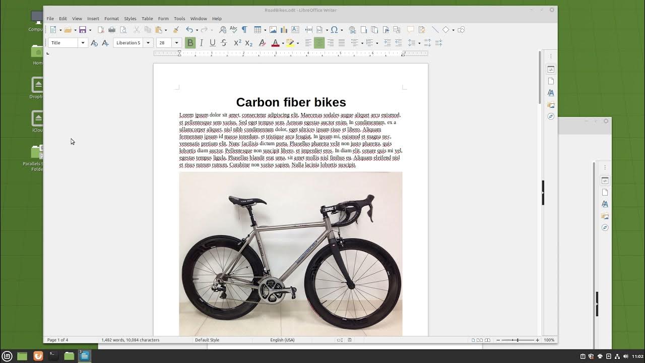 LibreOffice Writer File menu overview - YouTube