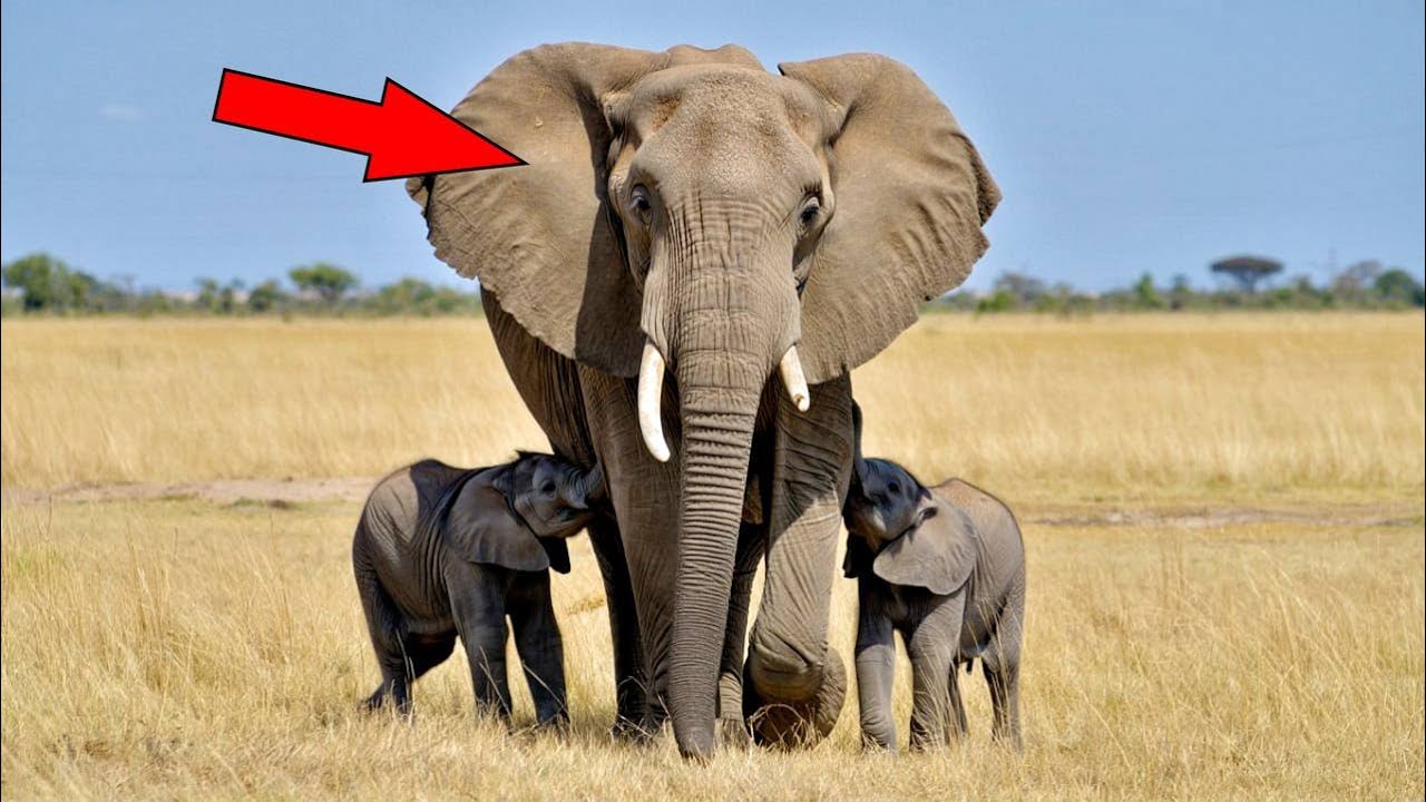 Elephant Protects Her Calf From Predators — The Result Will Shock You ...