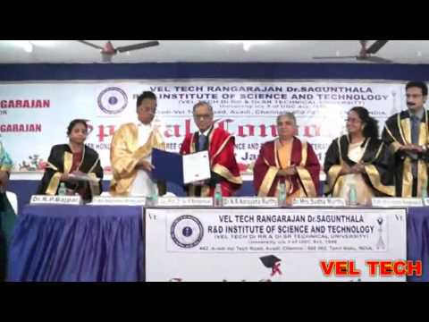 Vel tech college of engineering,Vel tech technological university - YouTube