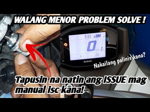 SUZUKI BURGMAN STREET EX ISSUE |ISC MALFUNCTION|WALANG MENOR|paano ...