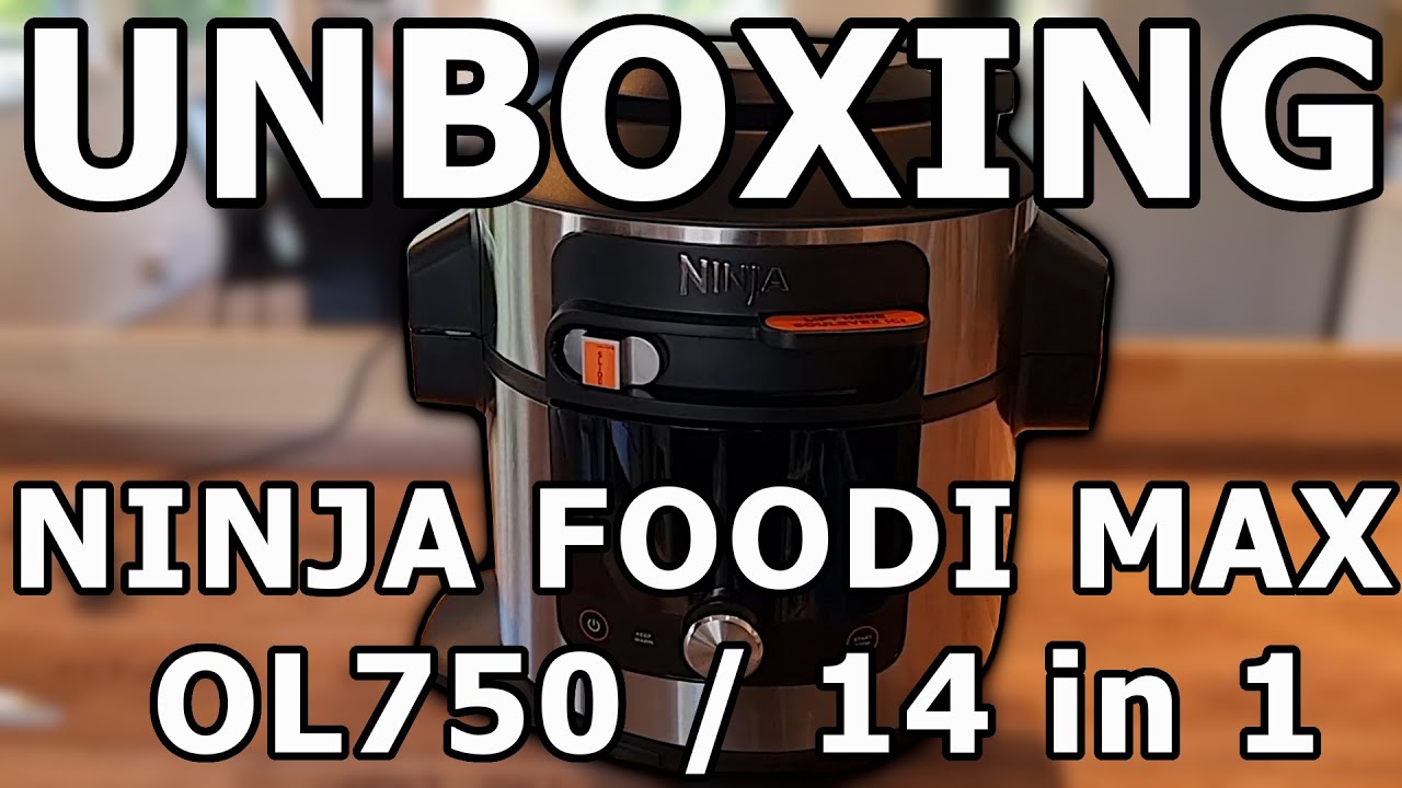 Multikocher, Ninja Foodi Max OL750 14in1 - Unboxing (Slowcooker ...