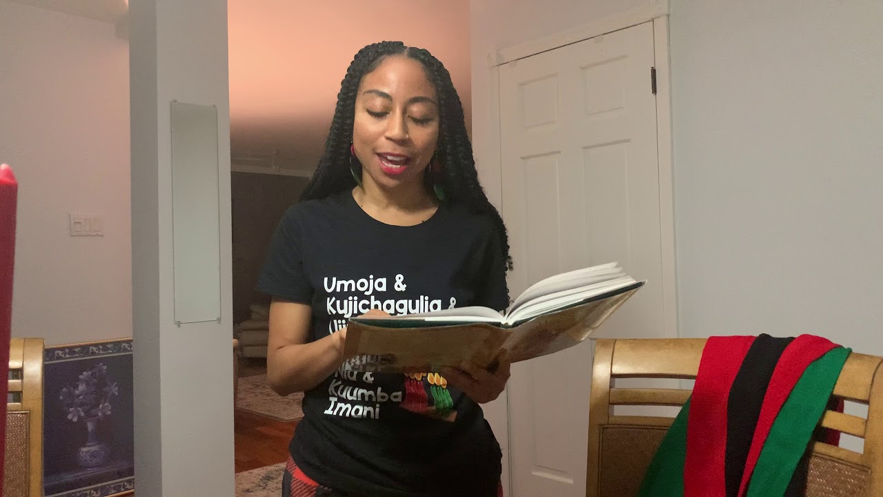 Libation Ceremony for Kwanzaa - YouTube