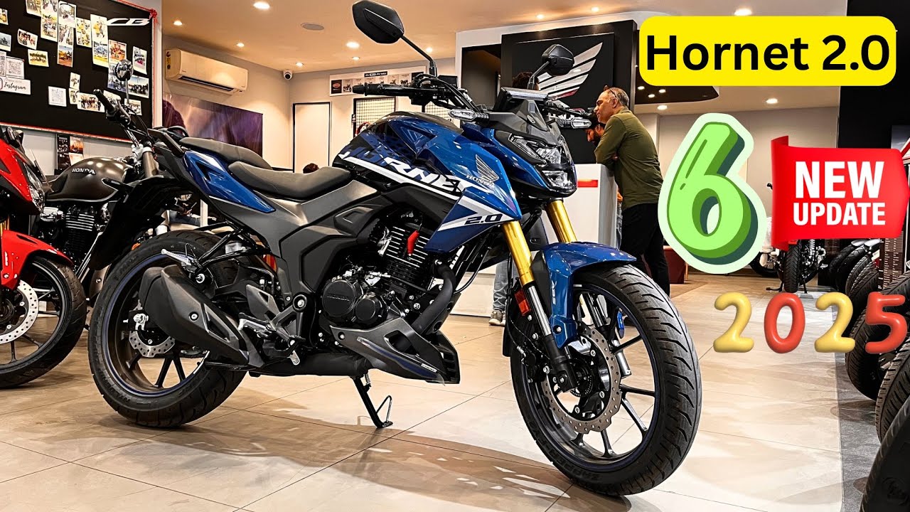 Honda Hornet 2.0 Updated Model 2025 Detailed Review On Road Price All ...
