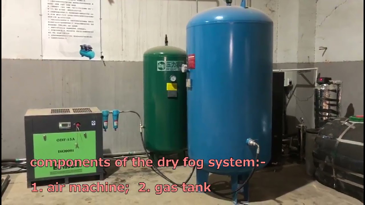 MICRO MIST DUST SUPPRESSION SYSTEM - YouTube