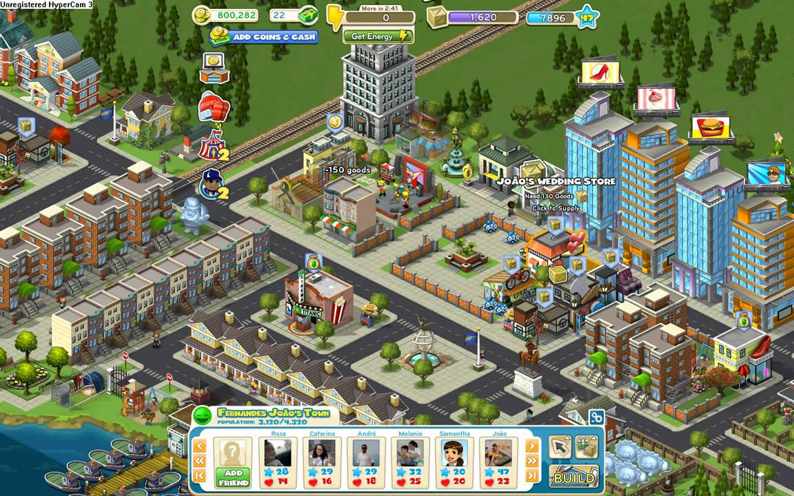 Cityville gameplay lvl 47 - YouTube