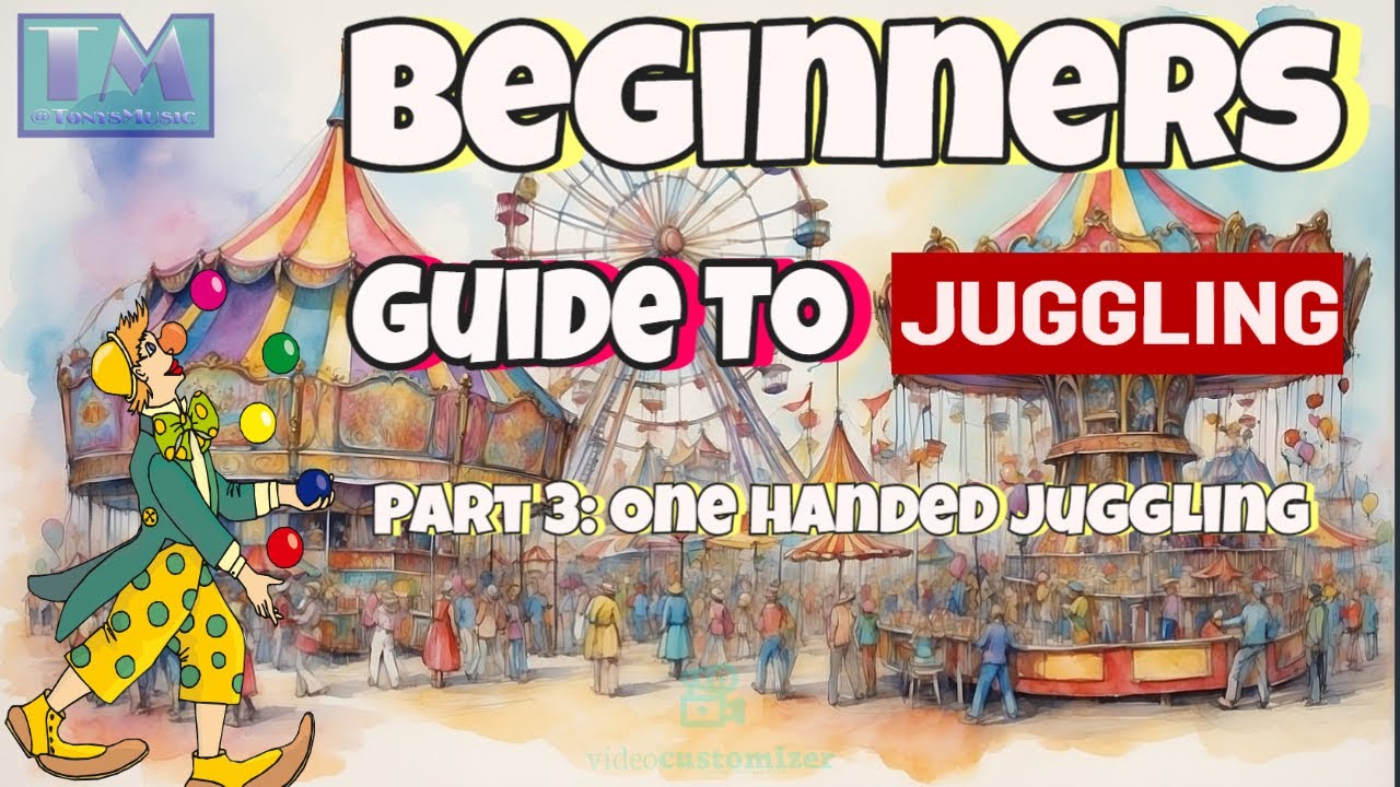 Beginners Guide To Juggling Part 3 One Handed Juggling - YouTube