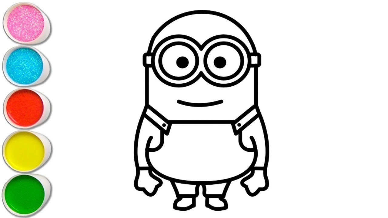 How to draw Mega Minion Mel /Despicable me 4#kidsart #howtodraw# ...
