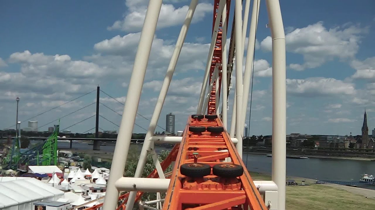 Olympia Looping - Barth (Onride) Rheinkirmes Düsseldorf 2015 - YouTube