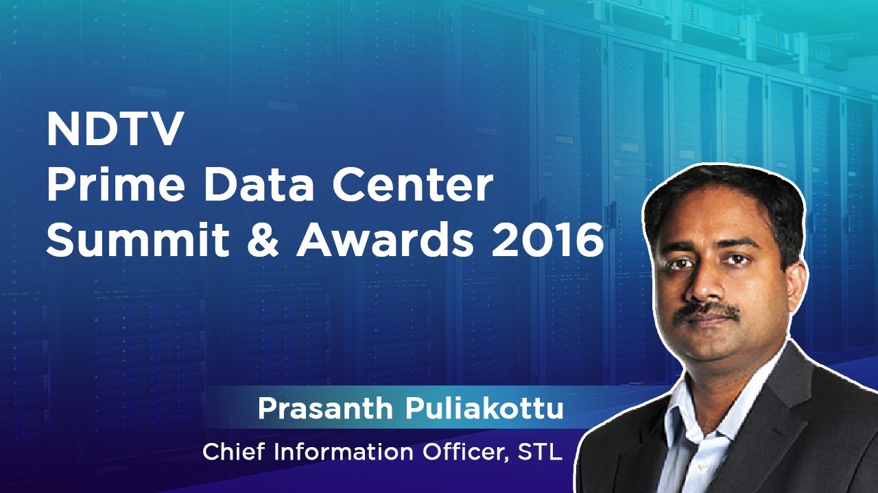 NDTV Prime Data Center Summit & Awards 2016 - YouTube