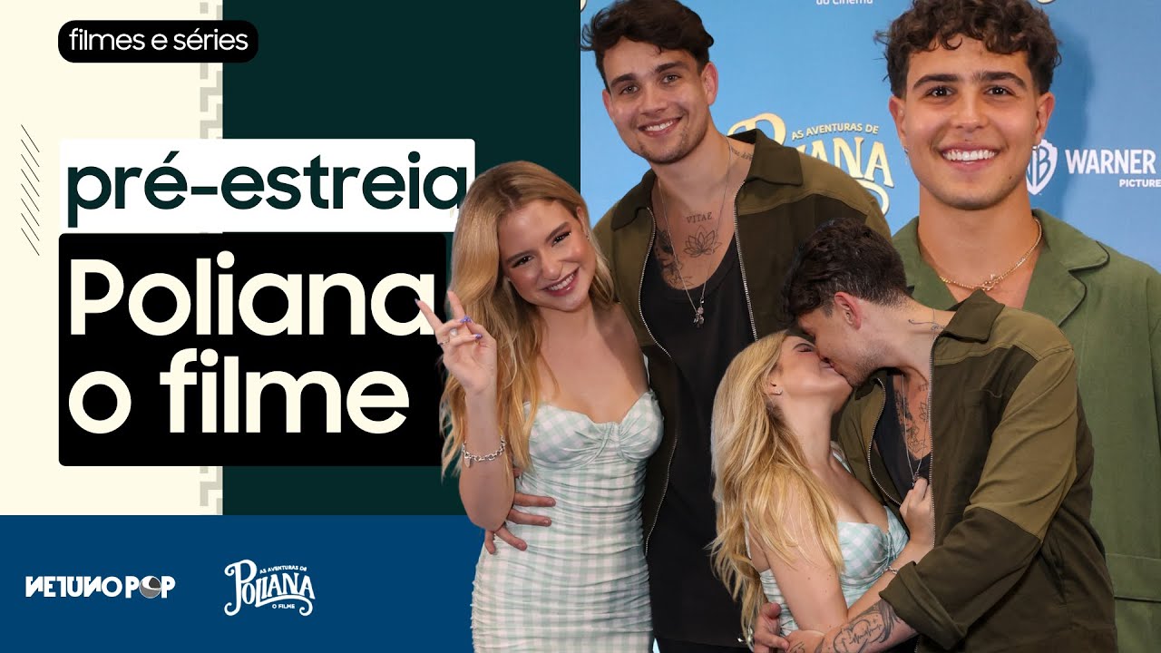 Sophia Valverde beija Rafa Almeida na pré-estreia do filme Poliana | Igor Jansen prevê saga ...