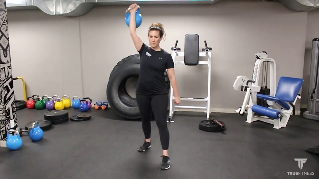 Cross Body Single Arm KB Snatch - YouTube