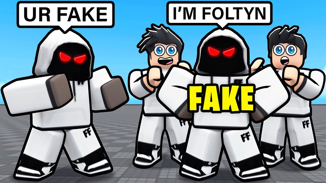 I Found A FAKE Foltyn SCAMMING, So I EXPOSED Him.. (Roblox Blade Ball ...