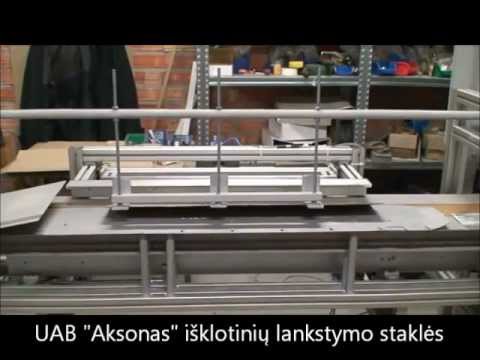 Cardboard bending and gluing - YouTube