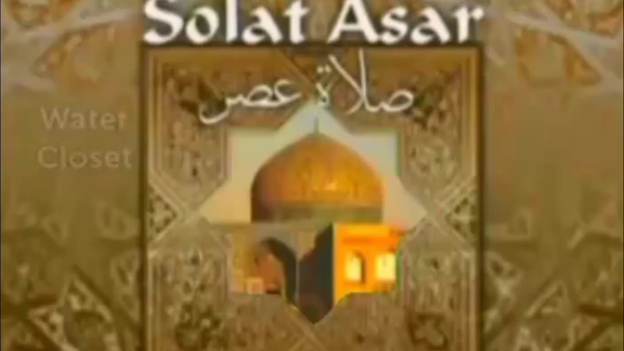 Pengumuman Waktu Solat Asar TV3 by Mag 2001 Mag Studio Network - YouTube