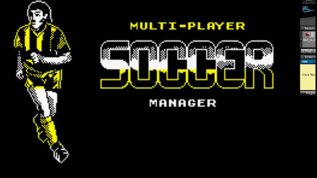 Multi-Player Soccer Manager (ZX Spectrum) - YouTube