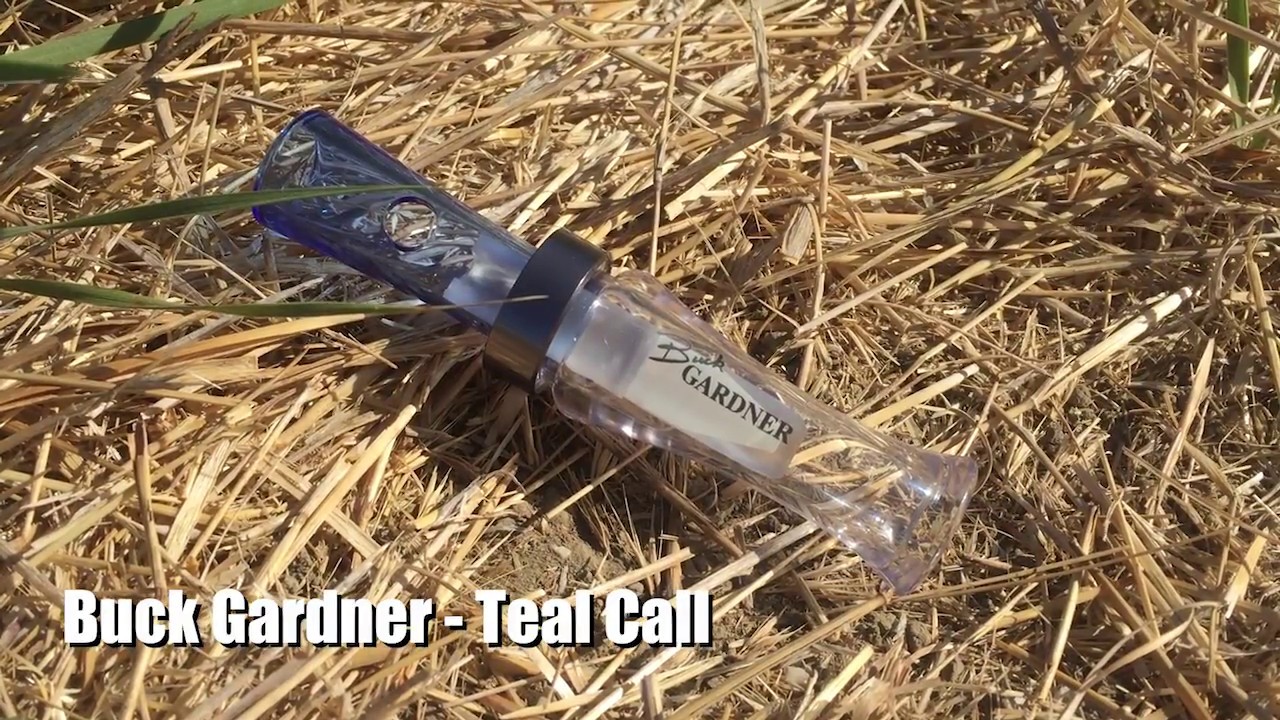 Buck Gardner Teal Call - Duckpedia Call Profile - YouTube