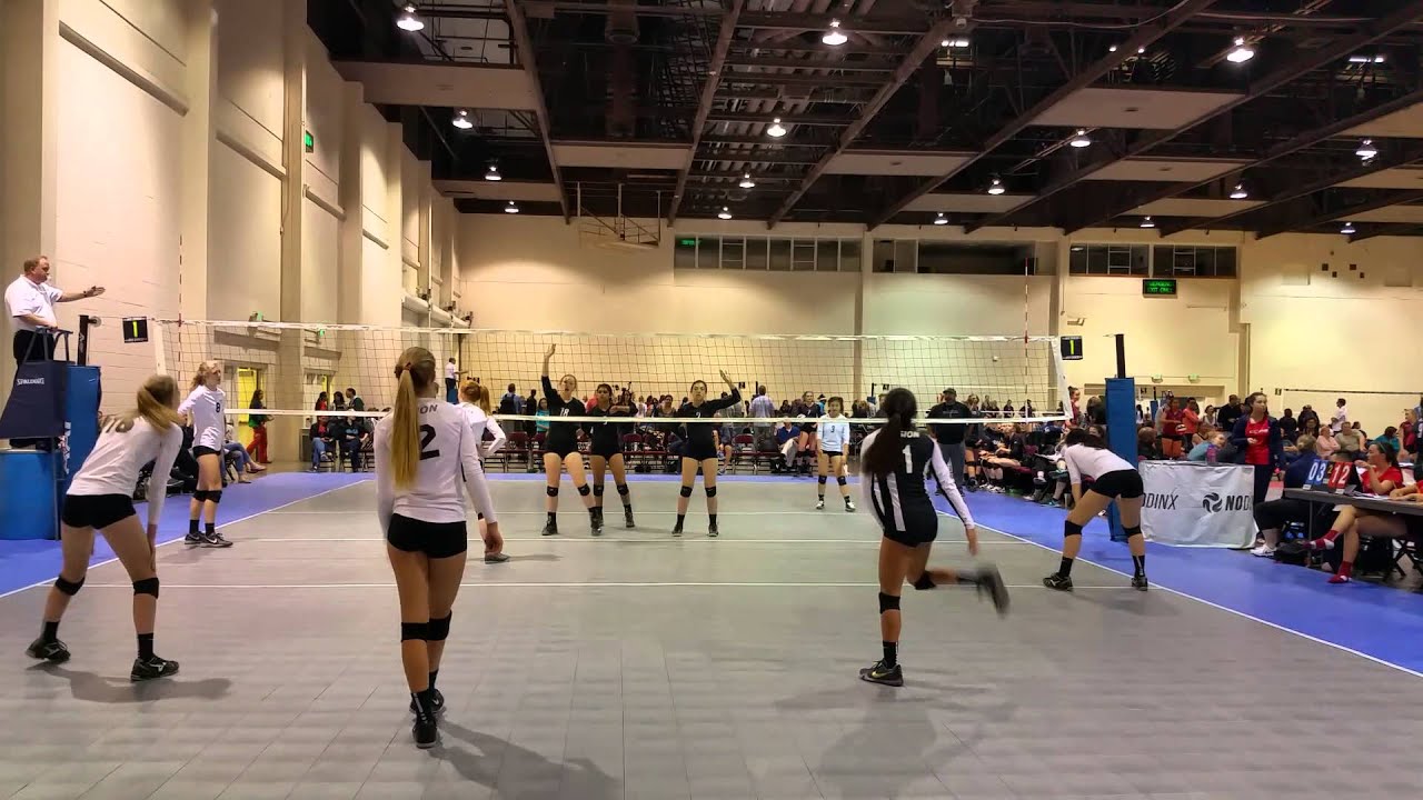 Regionals - Vision Gold 15-1 vs. Norcal Black 15-1 (Set 2) (Wide Angle ...