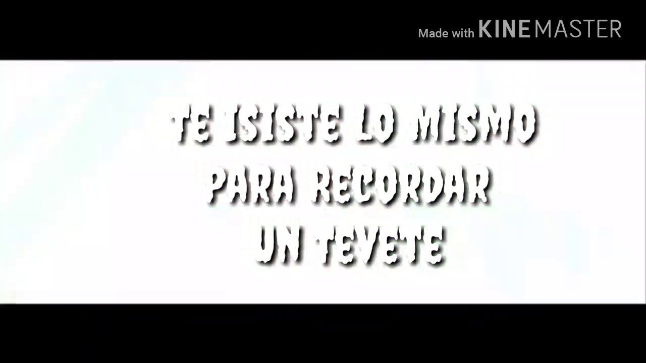 Te Bote Remix - BAD BUNNY (Video Letra) - YouTube