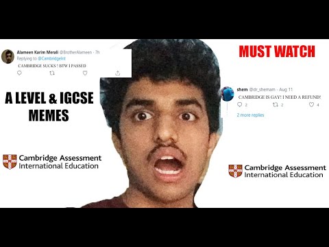 A LEVELS & IGCSE MEMES REACTION| ALEVELS RESULTS | IGCSE RESULTS| CAIE ...
