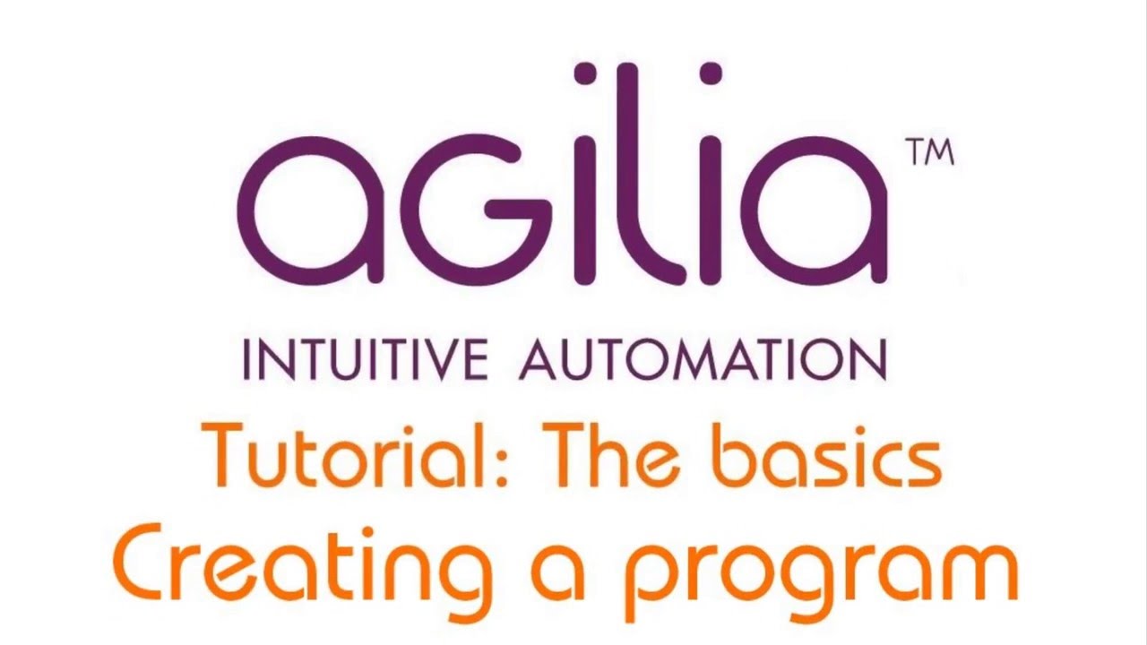Agilia Tutorial: the basics - Simulating a program - YouTube