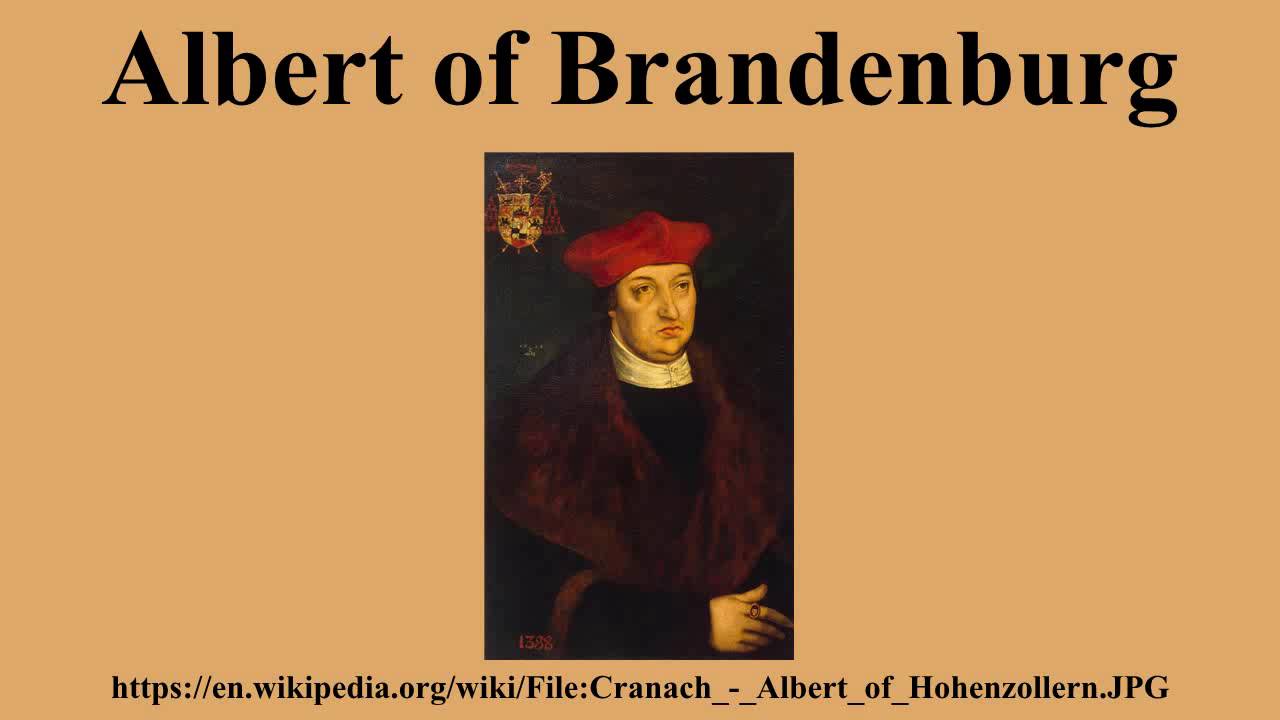 Albert of Mainz - Alchetron, The Free Social Encyclopedia