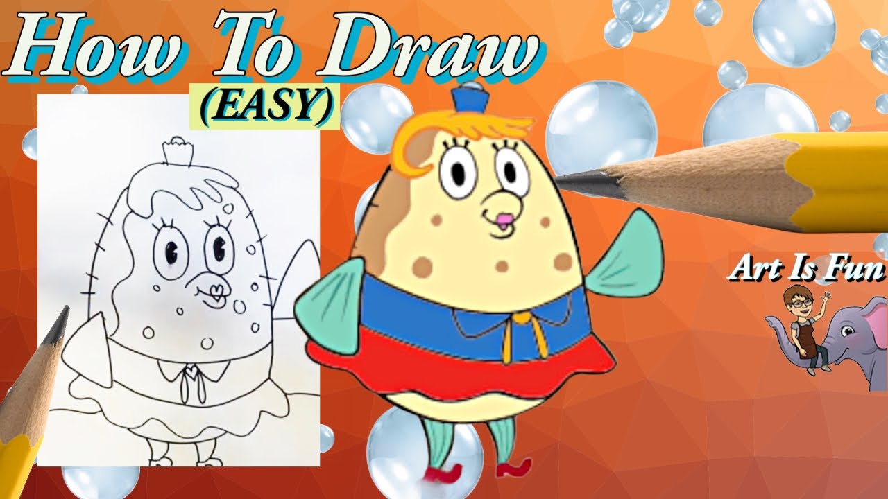 Mrs. Puff from Sponge Bob Square Pants | Drawing for Beginners | Fun ...