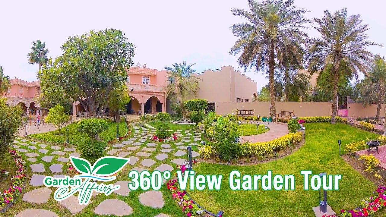 Garden Affairs 360 View Garden Tour - YouTube