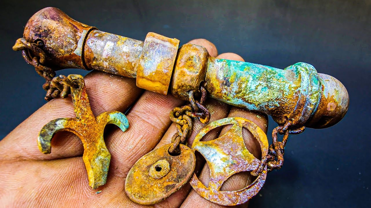 Super Rare Antique Find Restoration - Lost Treasure Found After 50 ...