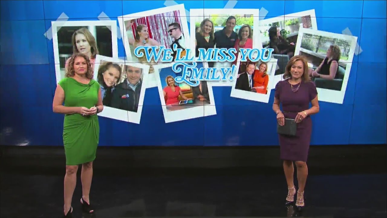 News 8 says farewell to anchor Emily Linnert - YouTube