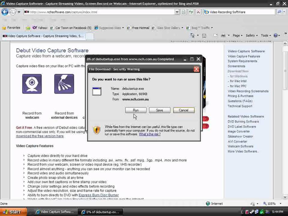 Free Capture SoftWare Debut - YouTube