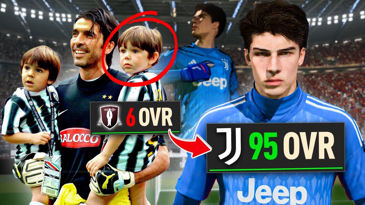 I Made Buffon's Son BETTER Than Him 🇮🇹 - YouTube