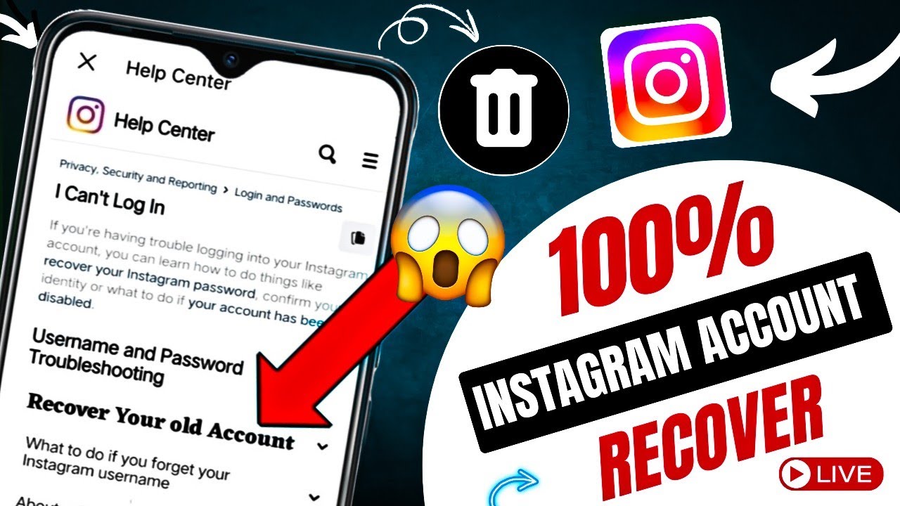 How to Recover instagram Account 2025 || instagram account recover ...