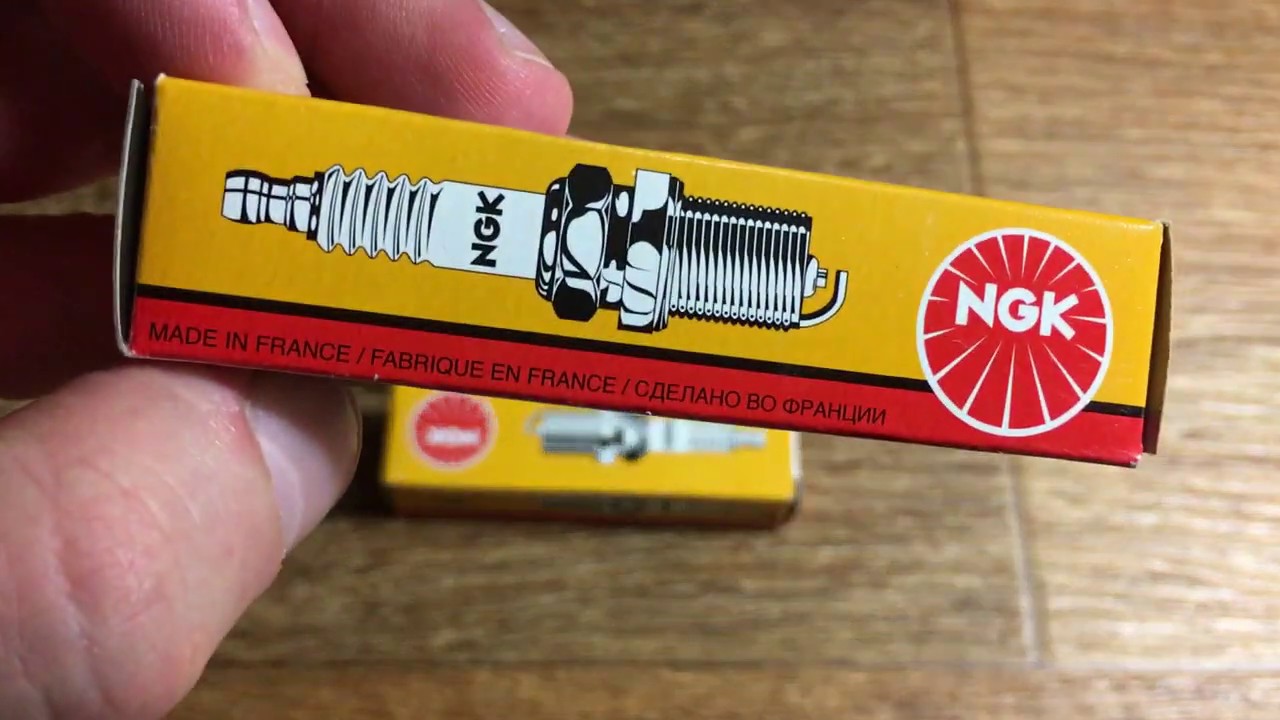 Свечи зажигания NGK BPR6ES-11 (4824) - YouTube