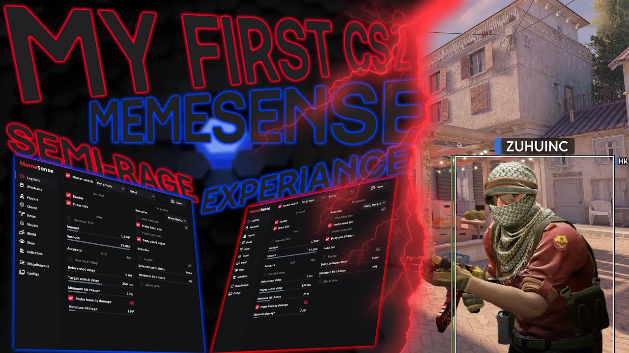 My First CS2 Memesense Semi-Rage Experience. - YouTube