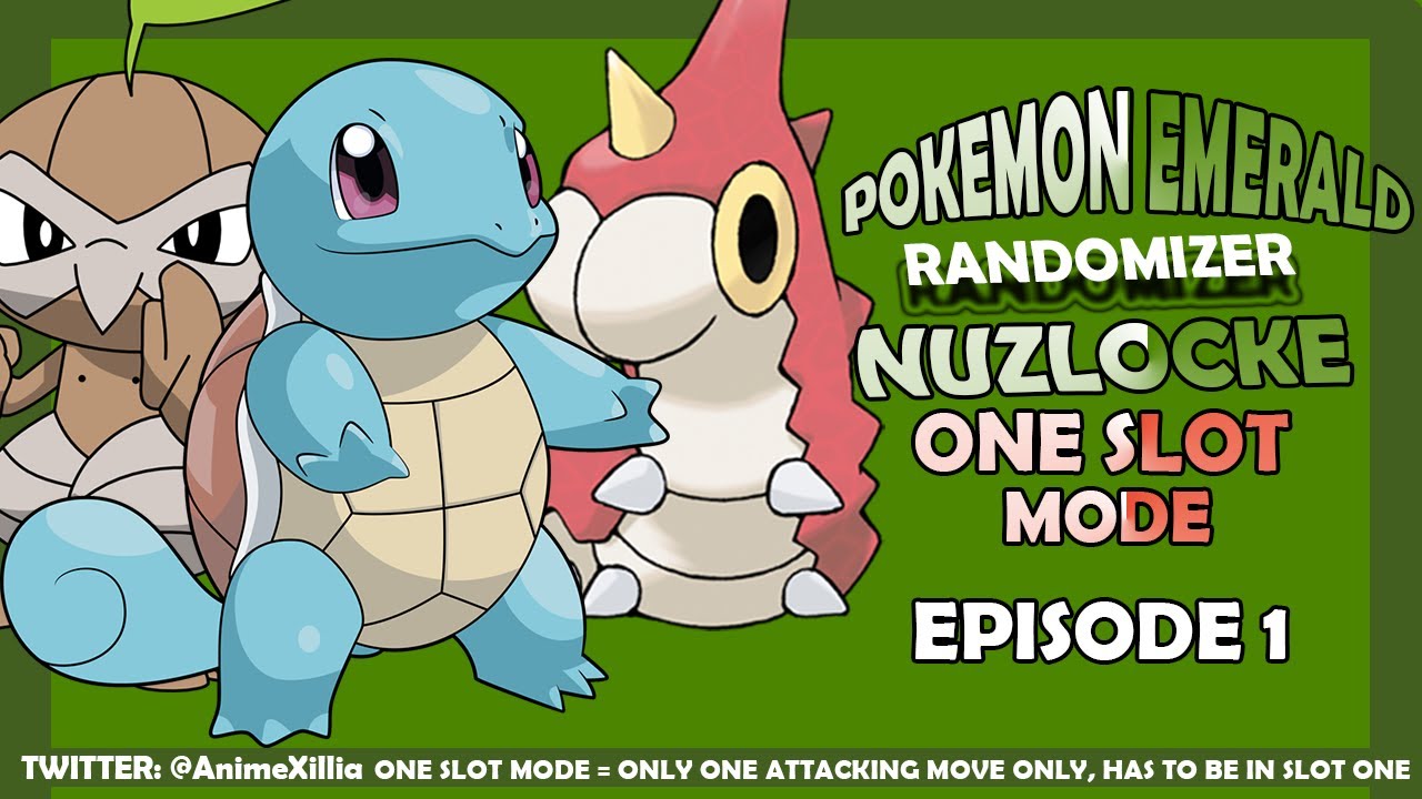 Pokemon Emerald randomizer nuzlocke: one slot mode - YouTube