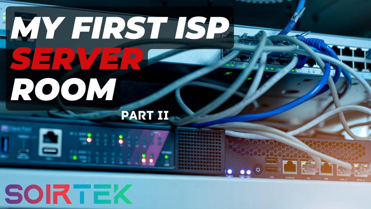 My First ISP server Room (part - 2) - YouTube