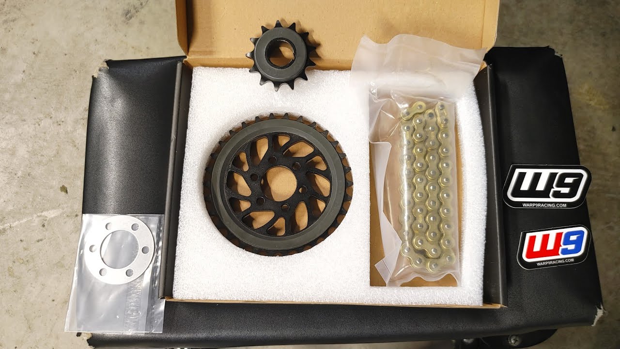 Show and Tell: Warp9 Racing Primary Drive (Warp Drive) 420 O-Ring Chain ...
