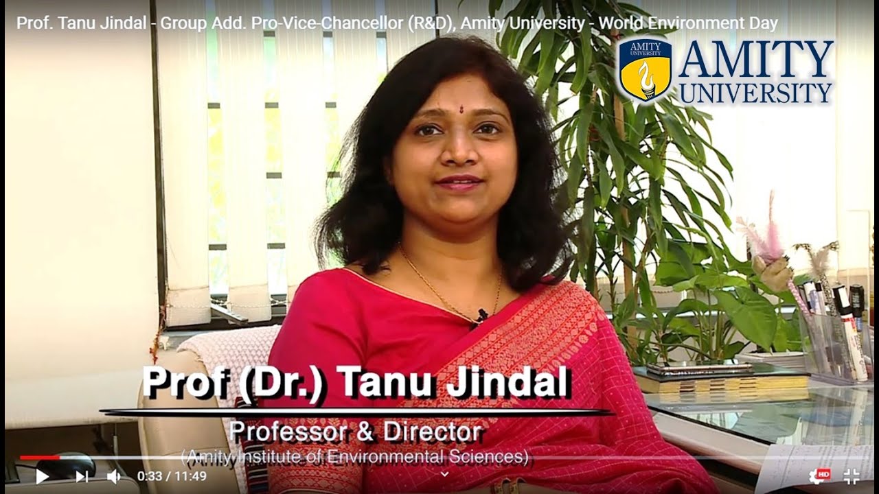 Prof. Tanu Jindal - Group Add. Pro-Vice-Chancellor (R&D), Amity ...