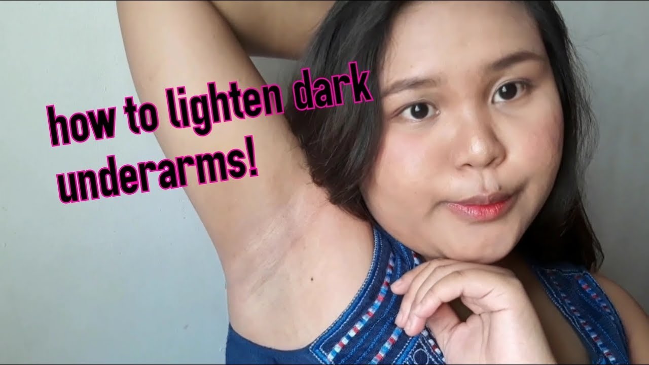 HOW TO LIGHTEN YOUR DARK UNDERARM?! | Philippines (tagalog) VLOG#7 ...