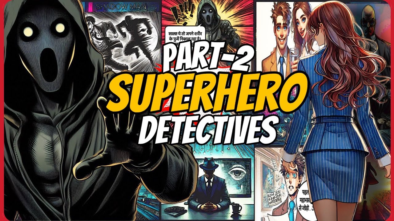 PART 2-Shadow Man & Brain Man:India’s Funniest Superhero Detectives ...