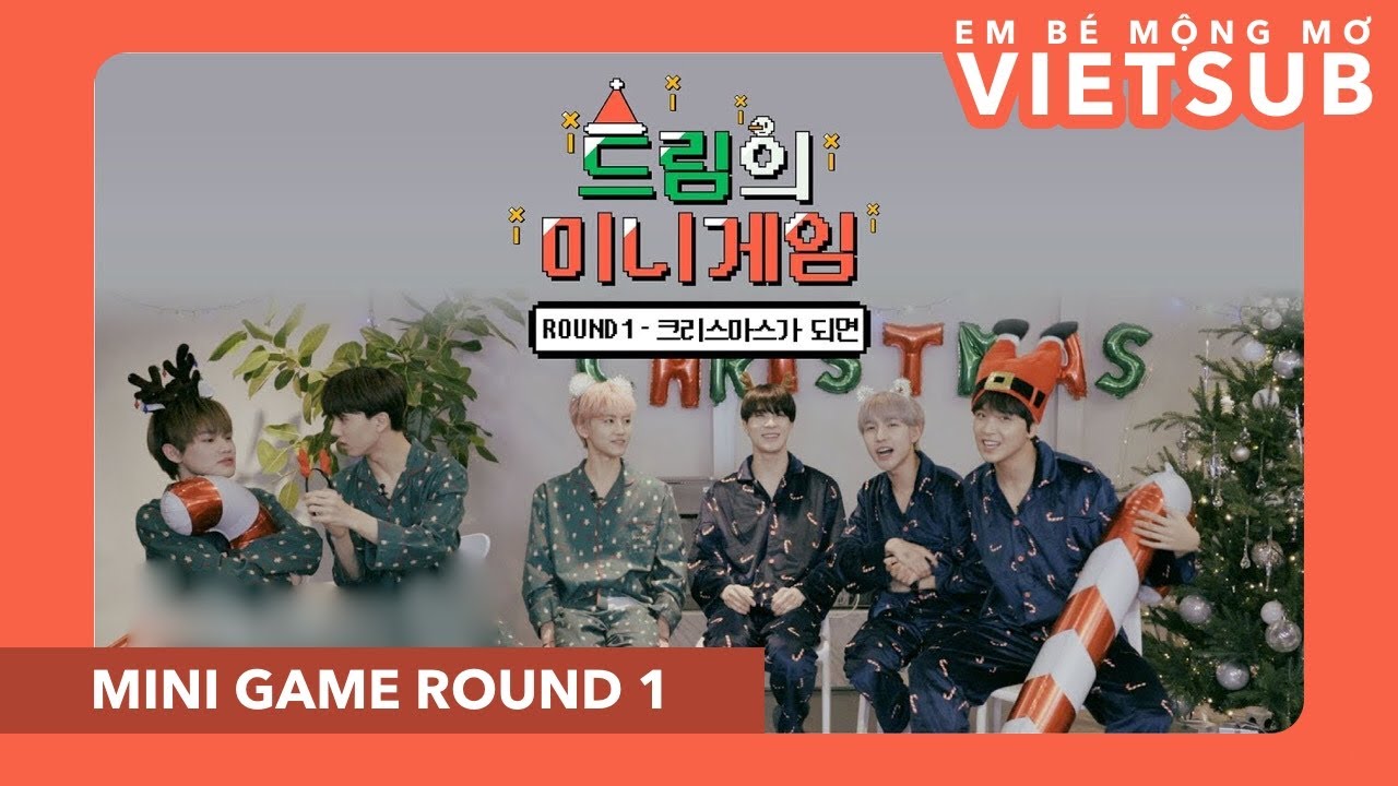 [VIETSUB] 🎄Merry Christmas🎄 NCT DREAM mini game 🎮 ROUND 1 : Tới Giáng ...