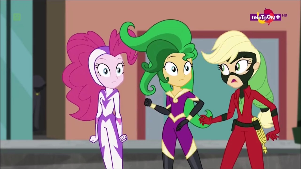 The Equestria Girls as The Power Ponies - YouTube