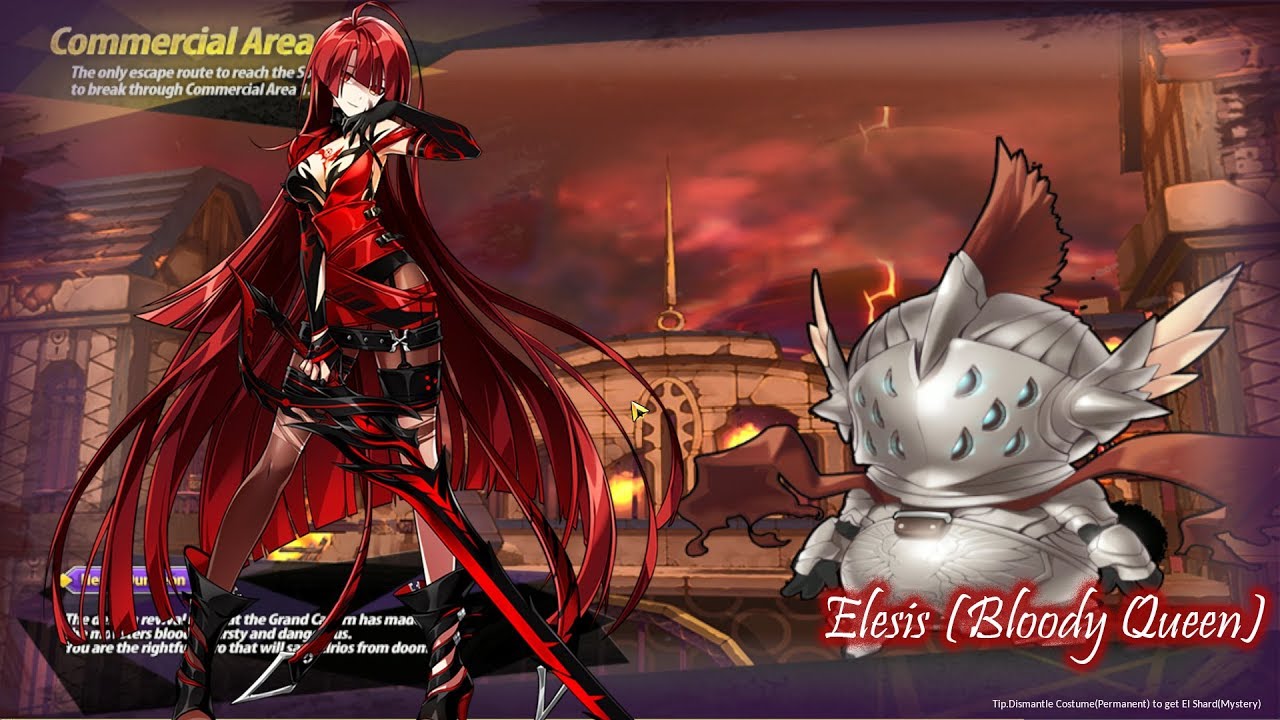 [Elsword] Elesis Level 99 on Commercial Area 1 Heroic Dungeon [Bloody ...