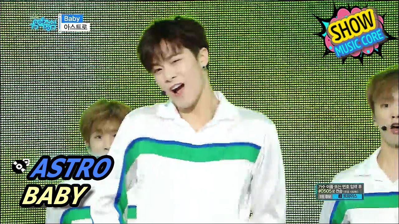 [HOT] ASTRO - Baby, 아스트로 - 베이비 Show Music core 20170617 - YouTube
