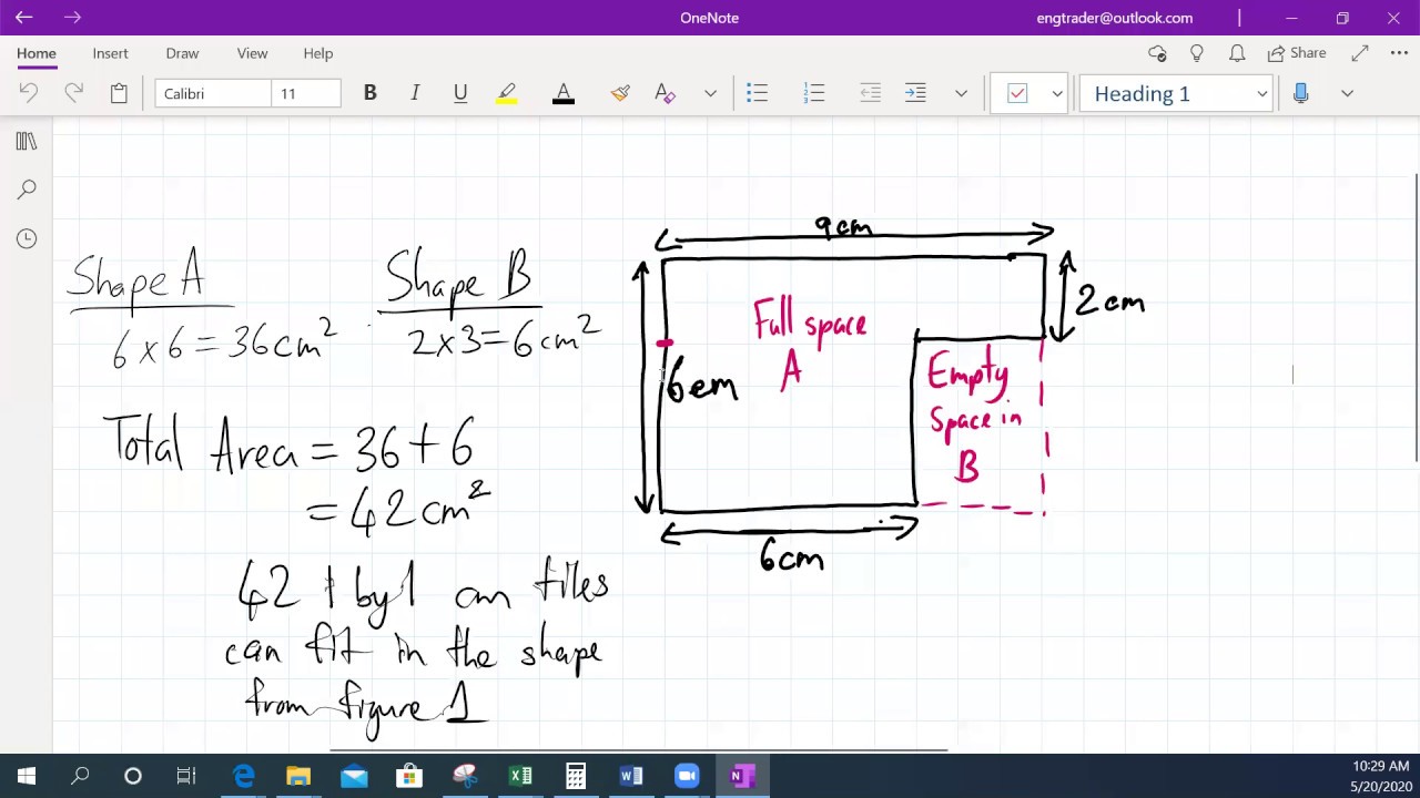 Finding the area of Composite Shapes - YouTube